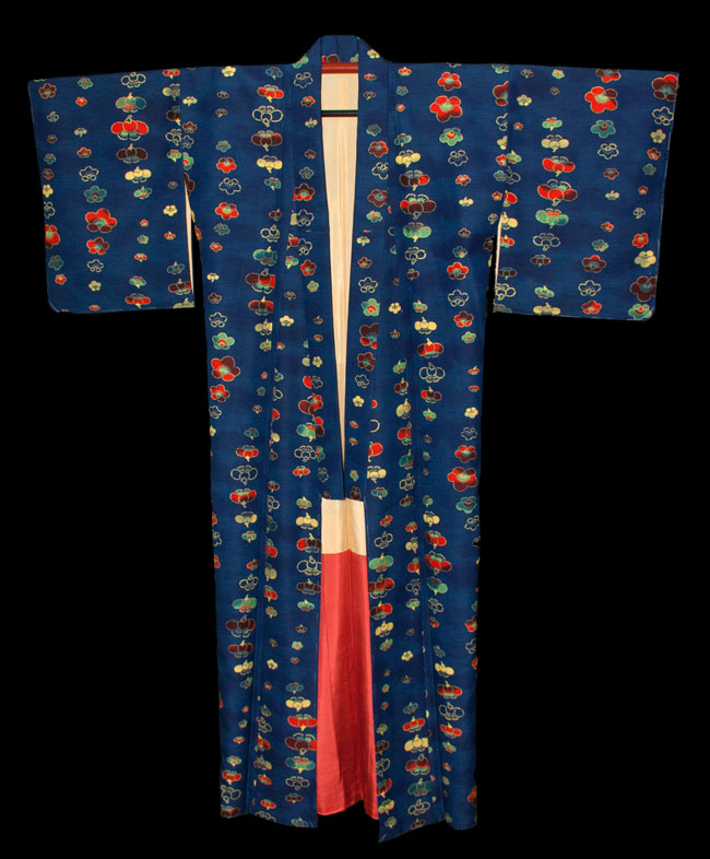 Kimoyes item: 20342 - This is a winter weight wool kimono with ...